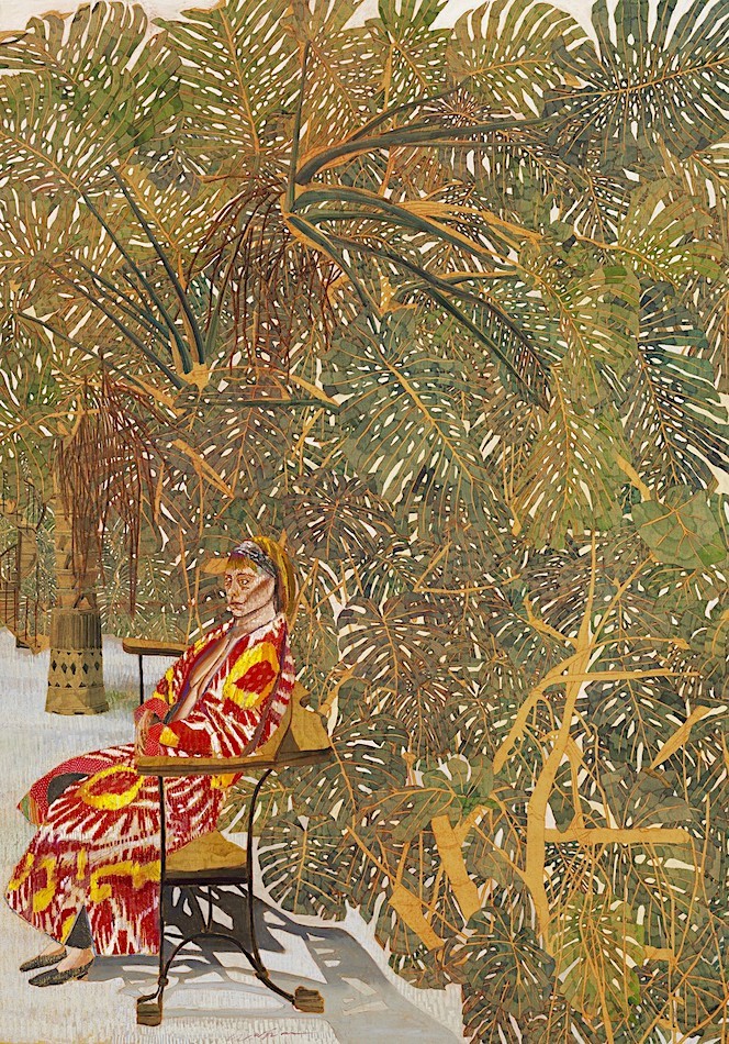 Sam Szafran, Lilette Parmi les Philodendrons, 2009, Watercolro and ...