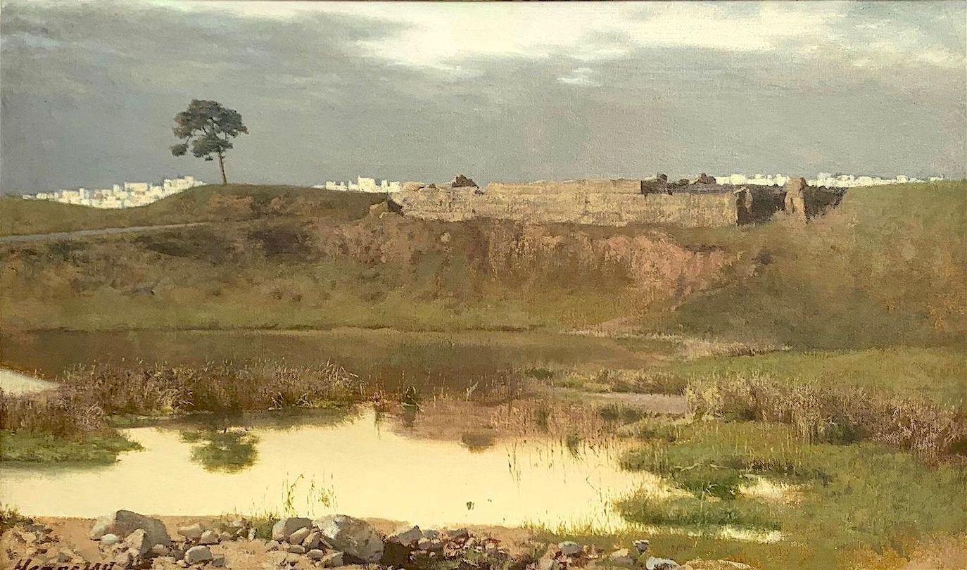 Patrick Hennessy, Distant view of Tangier, Date Unknown, Oil on Canvas ...